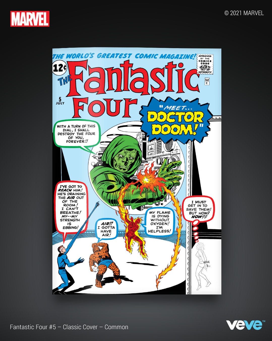 Marvel Digital Comics — Fantastic Four #5 | by VeVe Digital Collectibles | VeVe | Medium