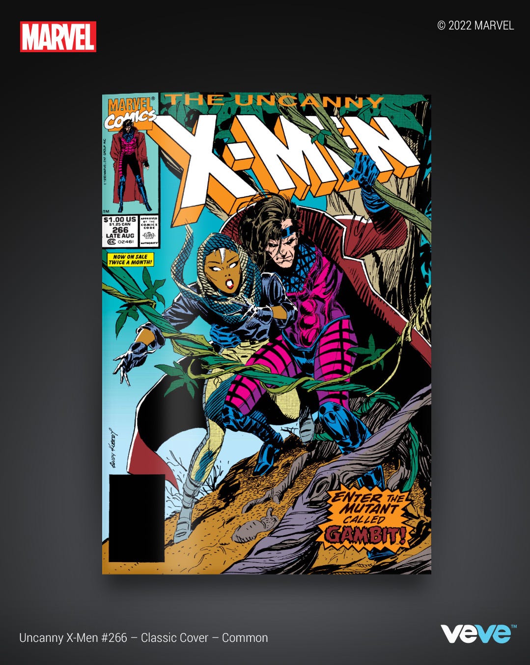 Marvel Digital Comics — Uncanny X-Men #266 | by VeVe Digital Collectibles | VeVe | Medium