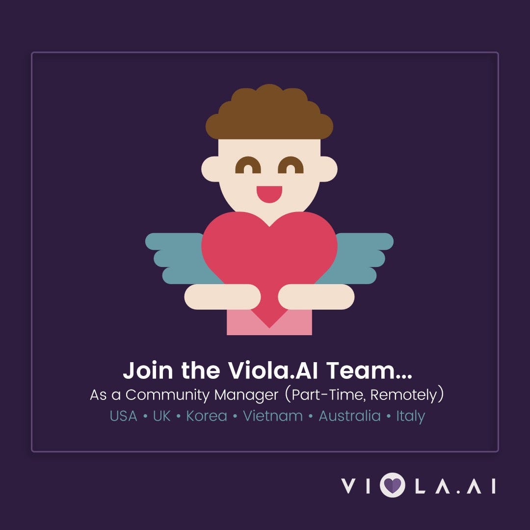 Viola.AI Update #13. 13 April 2018 | by Christina Thung | Viola.AI | Medium