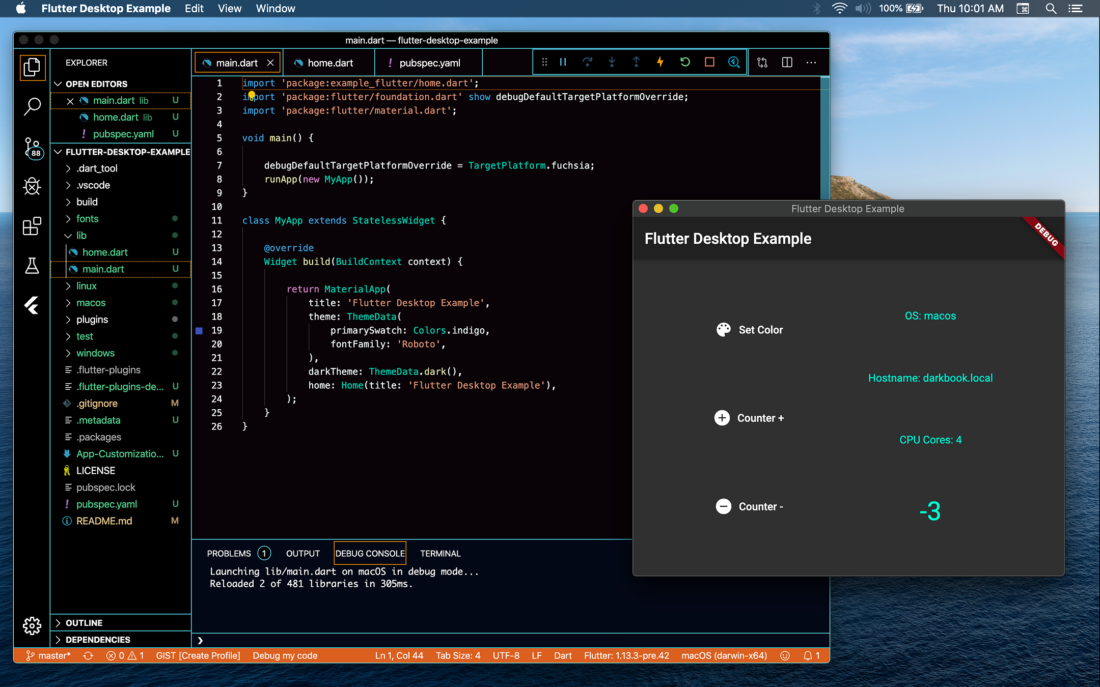 Getting Started with Flutter Desktop | by Kenneth Reilly | ITNEXT