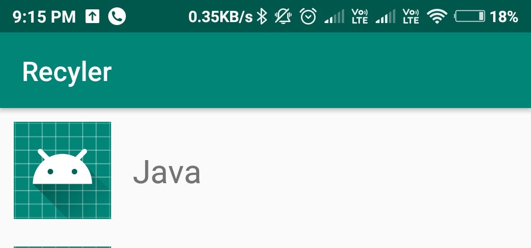 Understanding Recycler View. With the advent of Android… | by Bindu Verma | The Startup | Medium