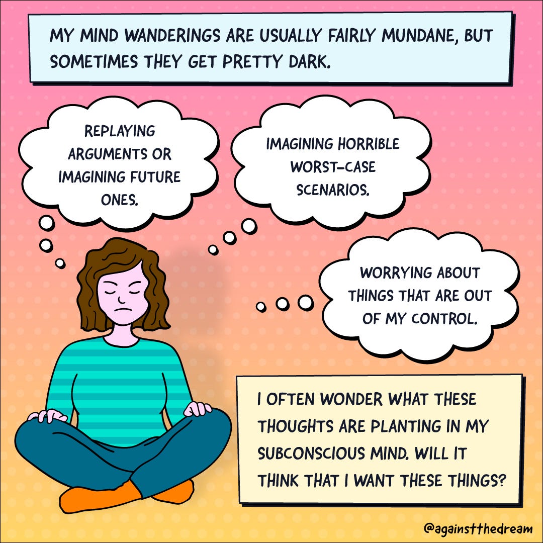 When I Meditate — Episode 3. A comic strip about breath meditation ...