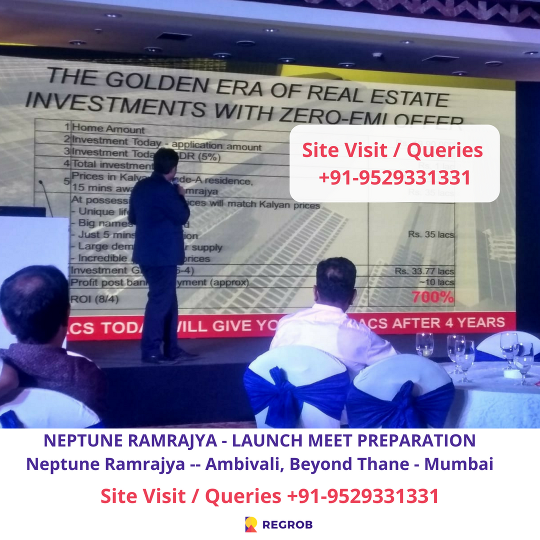 Neptune Ramrajya — Neptune Ekansh in Ambivali Mumbai — Residential ...
