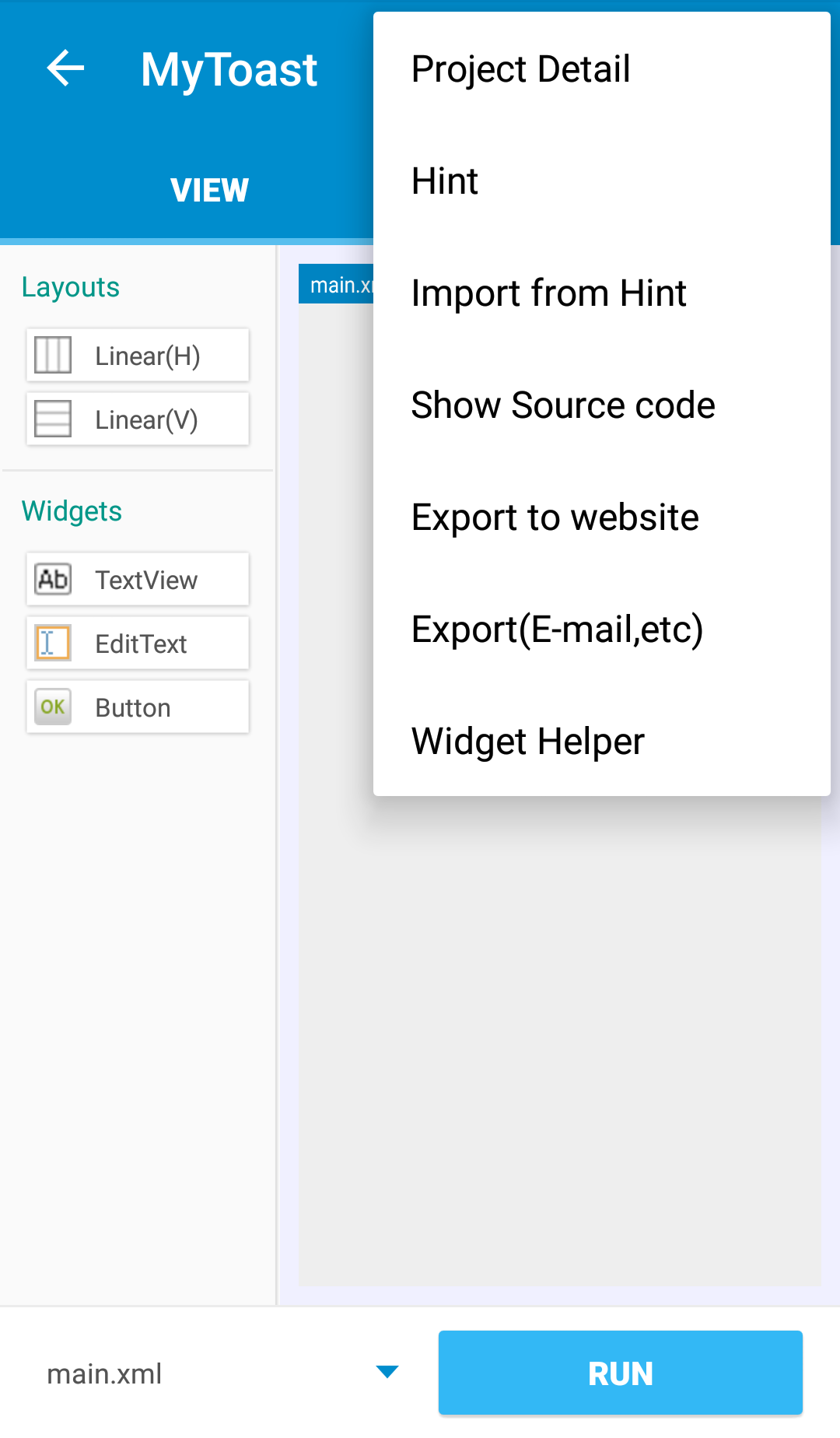 Message Box — Creating an Android Application that Toasts the User Input | by Sung Park ...