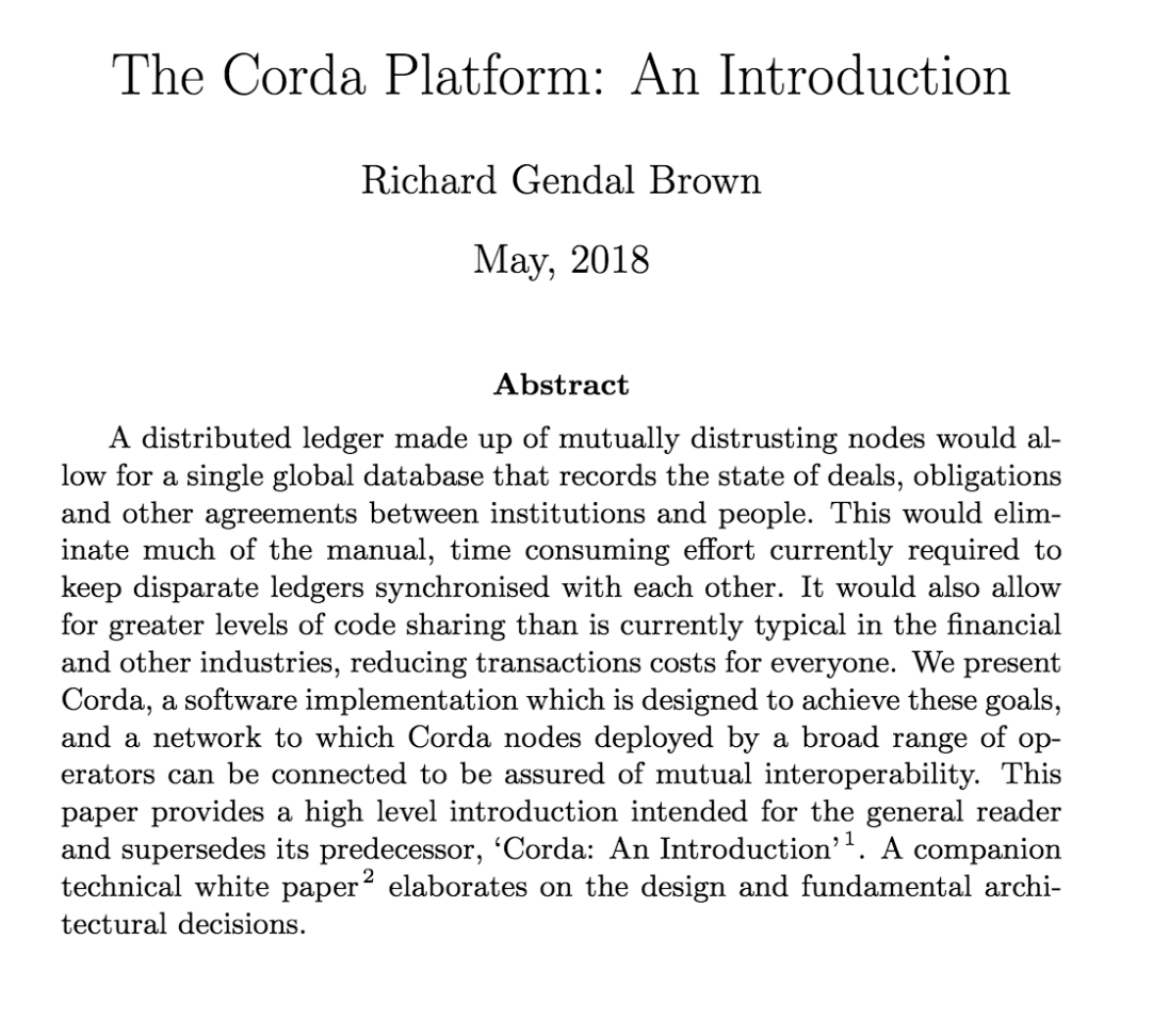 Corda Open Source Community Update Corda Medium
