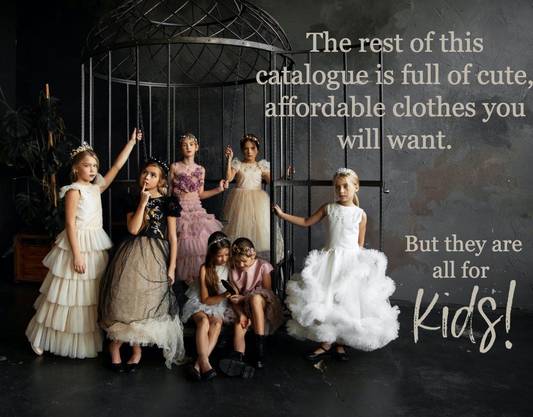 Our Clothing Catalogue Is Beautiful, Trendy, And Totally Unhelpful ...