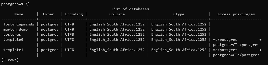 Using Marten with Postgres as a Document Database | by Fredrik Erasmus | Quick Code | Medium