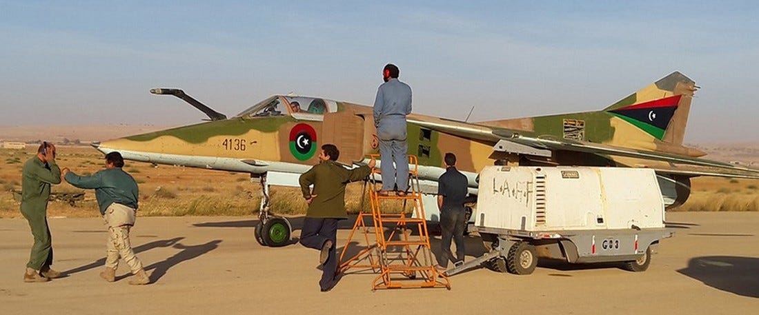 Libya’s Peculiar, Aerial-Refueling MiG-23s | by War Is Boring | War Is ...