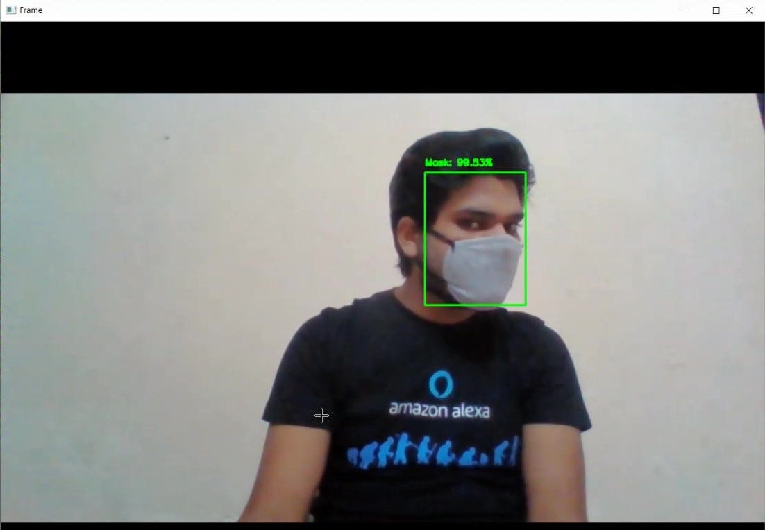Real Time Face Mask Detection System By Saumy Srivastava
