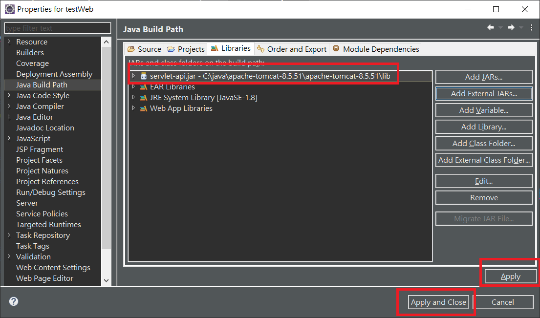 Servlet 報錯(HttpServletRequest cannot be resolved to a type) | by Jun | appxtech | Medium