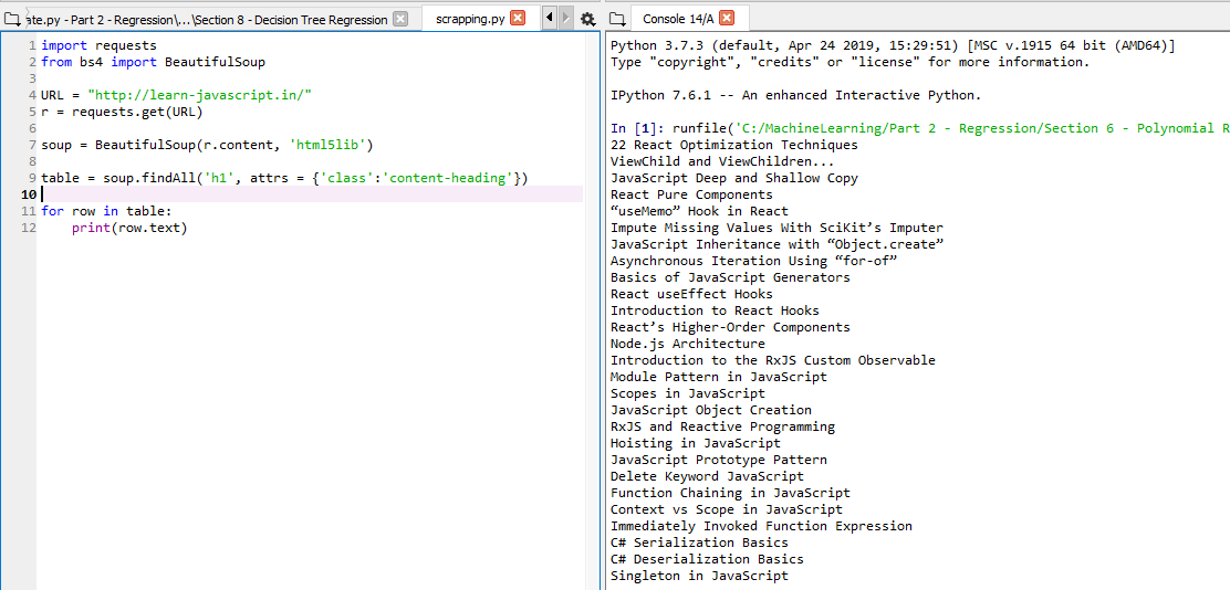 Web Scraping Python Beautifulsoup Tutorial With Example