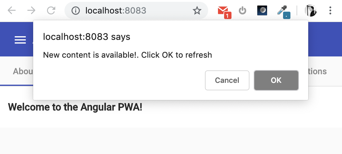Workbox 4: Implementing refresh-to-update-version flow using the workbox-window module | by ...