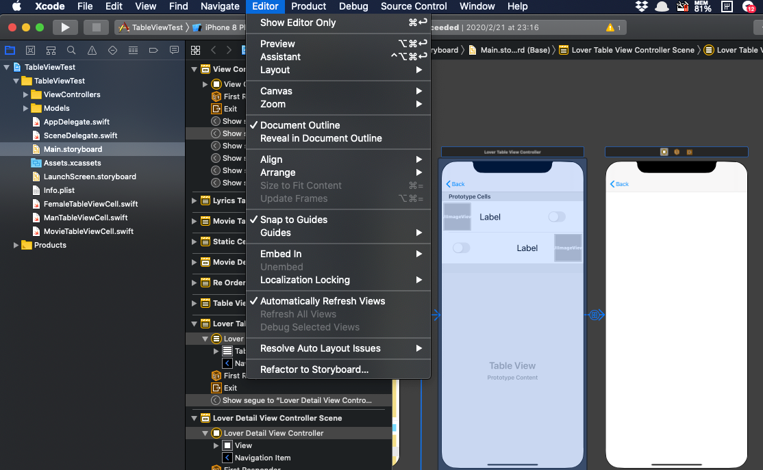 TableView測試的零散筆記. UITableView/Cell/Header | by MikeWang | 彼得潘的 Swift iOS App 開發教室 | Medium