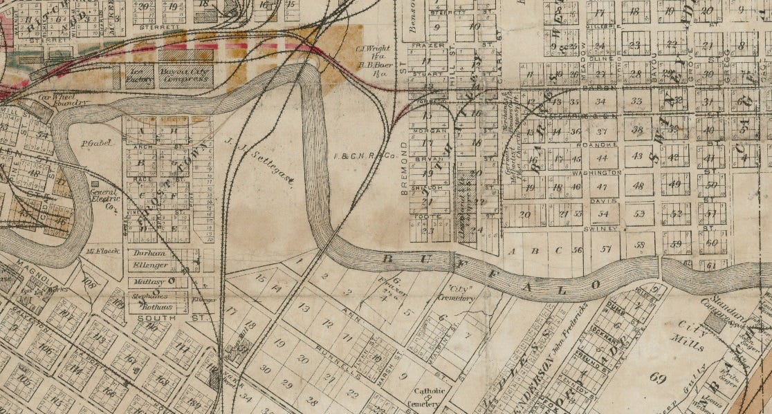 Map of Houston, Harris County, Texas, 1900 | by Texas General Land ...