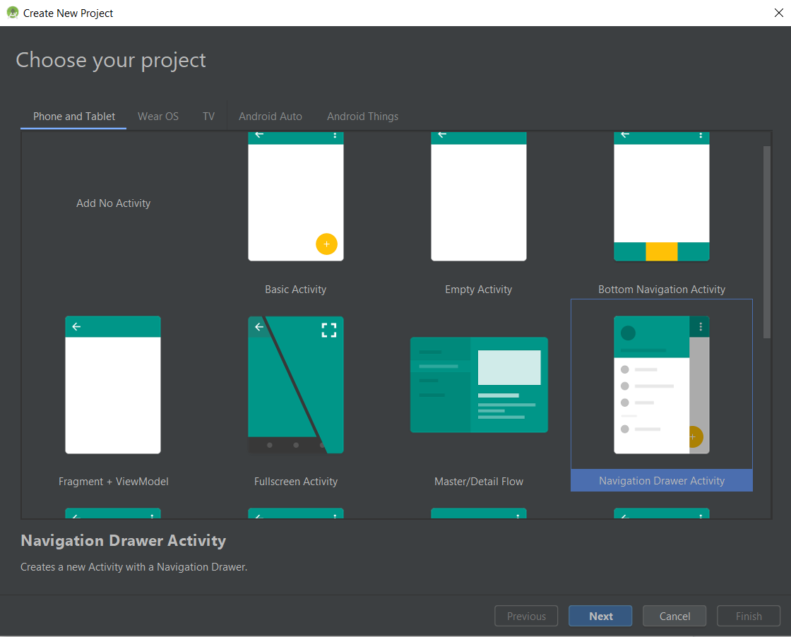 Membuat Aplikasi Android Dengan Fitur Navigation Drawer | by mazriela ...