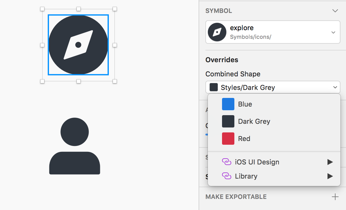 Creating dynamic icons in Sketch 52 | by Siddharth Ahuja | Prototypr
