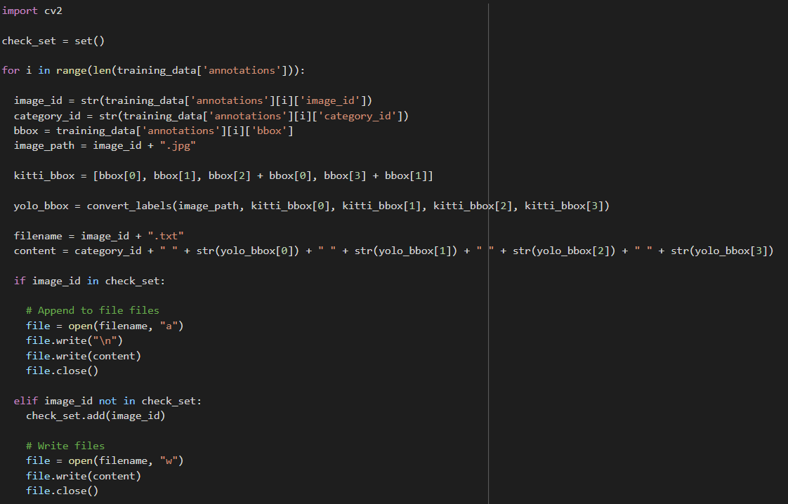 COCO to YOLO Annotations. Converting COCO’s annotations to YOLO’s… | by Tham Qian Yu | Medium