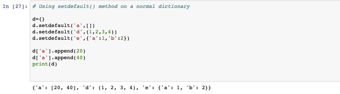 defaultdict module (collections) in Python | by Pranay Gore | Medium