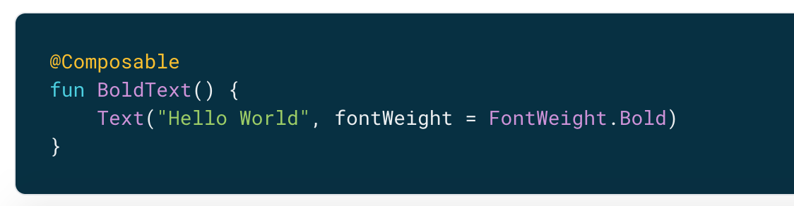 2nd Day of Learning Jetpack Compose (Text) | by Satyam Gondhale | Nerd ...