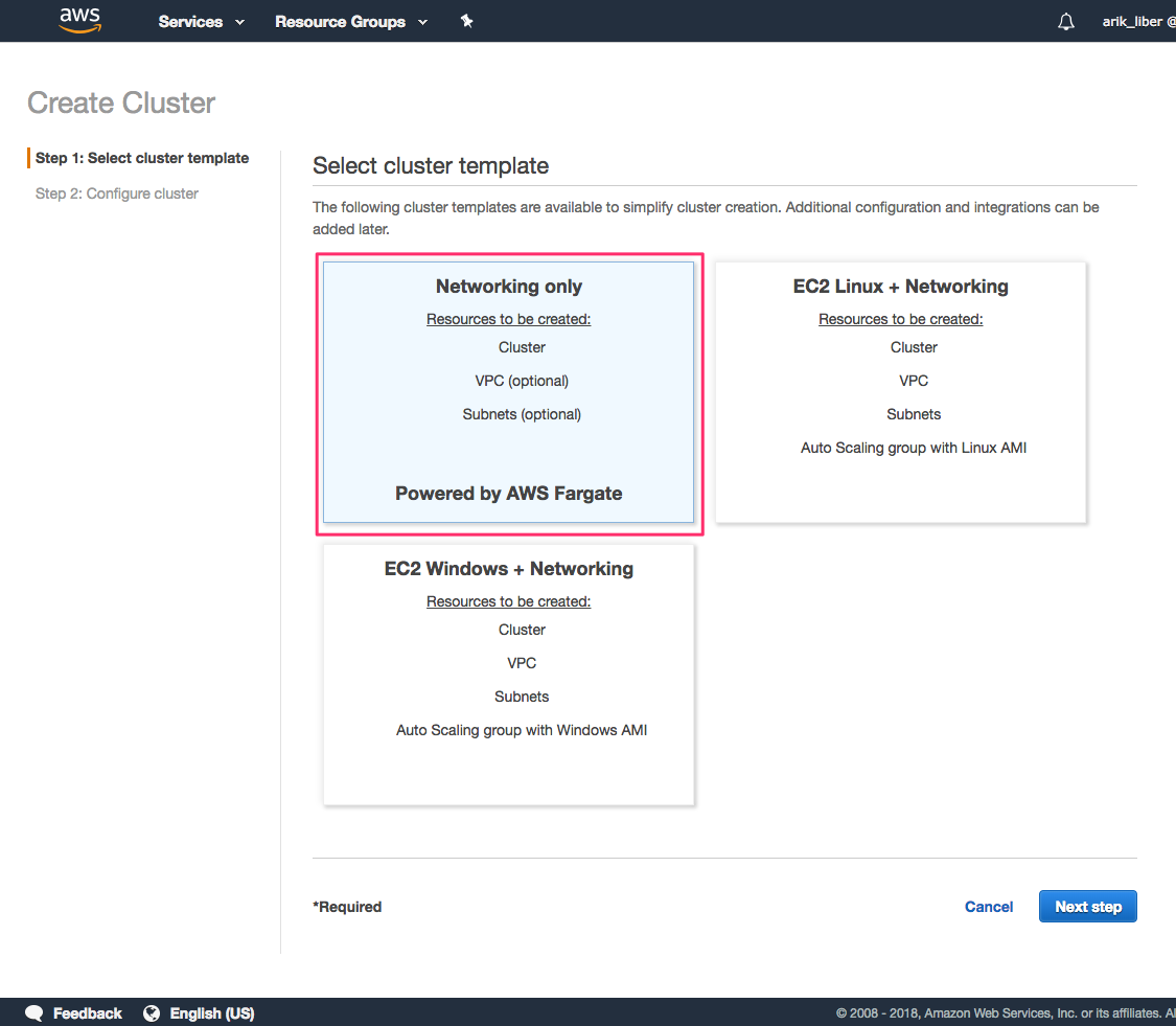 AWS Fargate: From Start to Finish for a NodeJS App | by Arik Liber | Medium