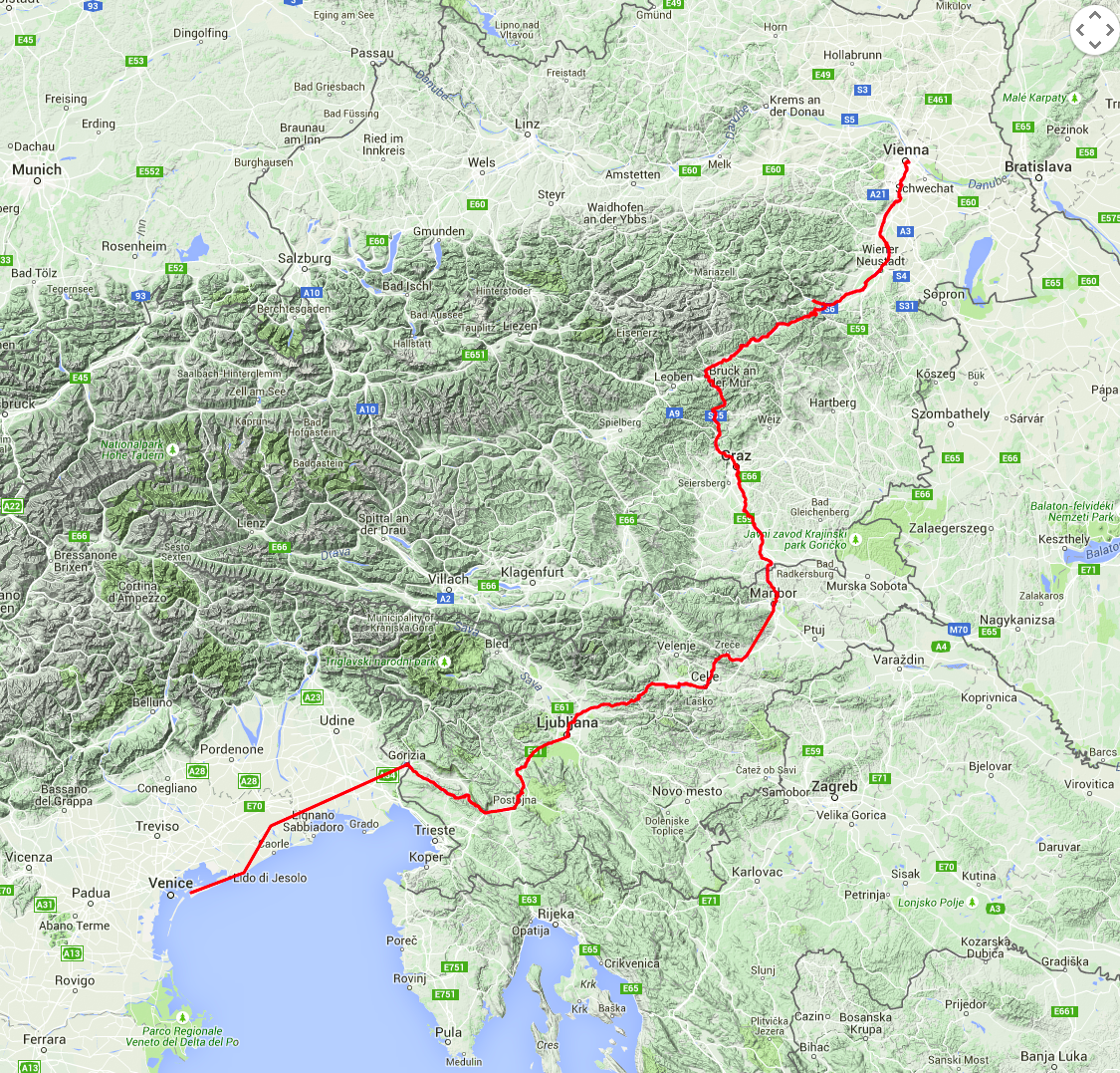 Vienna to Venice🚴. Four of us went on a 2 week, 450 mile… | by Chandler ...