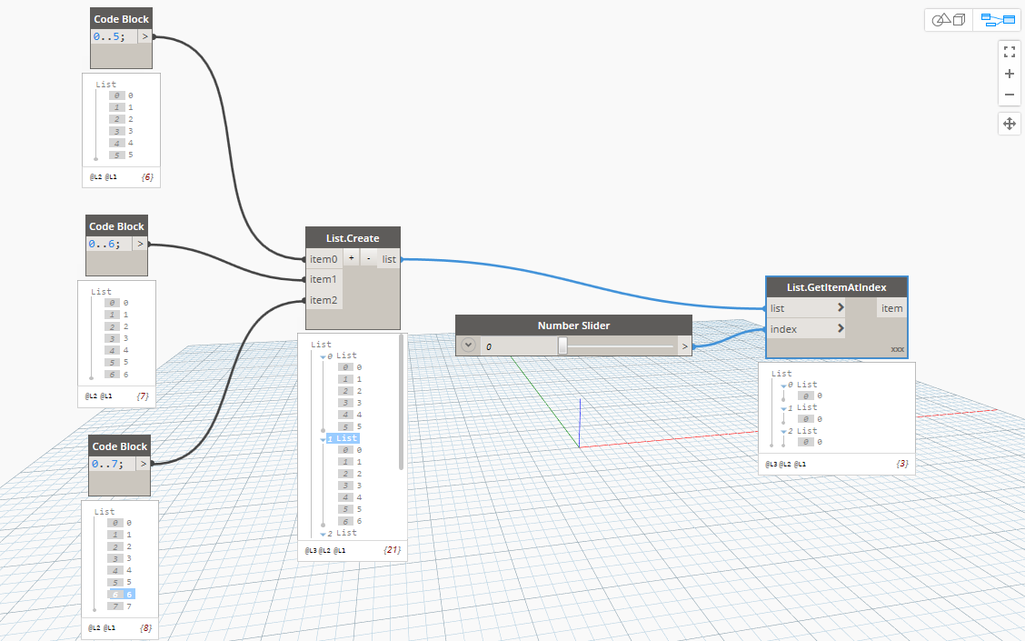 Lacing In Dynamo. The other day I was working in Dynamo… | by Annisa Rizal | BravoVictorNovember ...