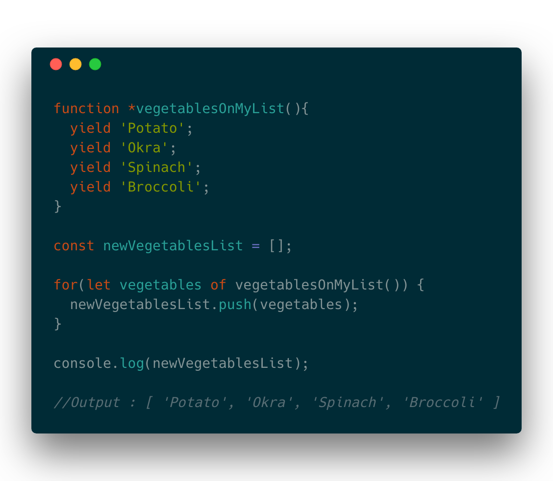 An insight into Javascript Generators | by Harsha attray | Frontend ...