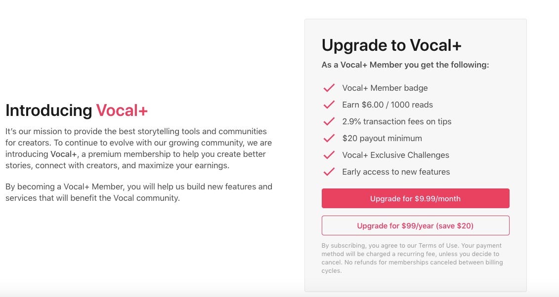 Meet the Vocal Media writer platform? | by Casimiro Designer | Criating ...