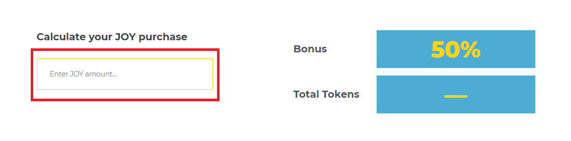 Beginner’s guide to purchasing Joy tokens from The Joy’s website