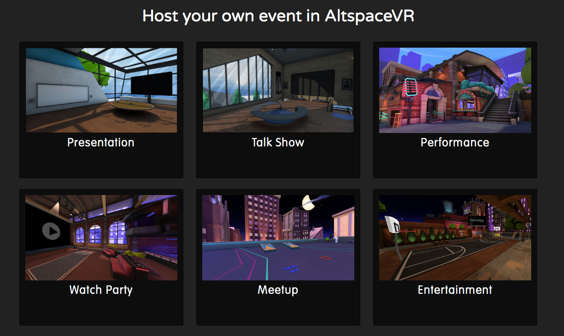 The Future of Social VR Events. Facebook Connect in Venues [early beta ...
