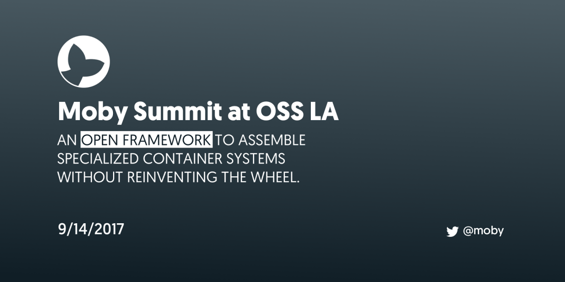 Moby Summit At Oss North America Moby Blog