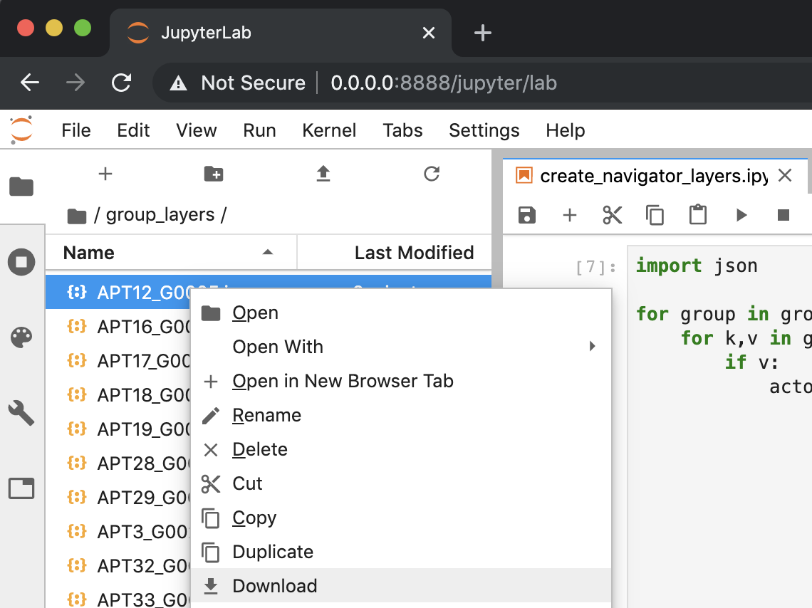 Automate the Creation of ATT&CK Navigator Group Layer Files with Python 🐍 | by Roberto Rodriguez ...