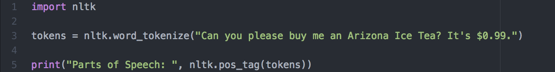 Tokenization and Parts of Speech(POS) Tagging in Python’s NLTK library | by Gianpaul Rachiele ...