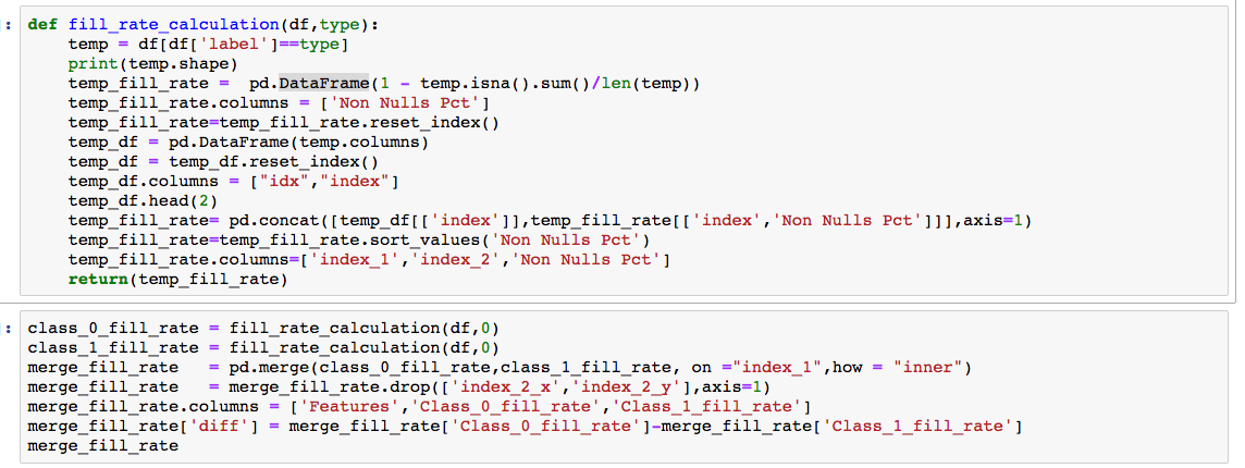 Feature Selection by coverage calculation in Python