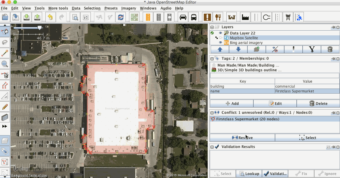 Resolving conflicts in OpenStreetMap using JOSM | by Mapbox | maps for developers