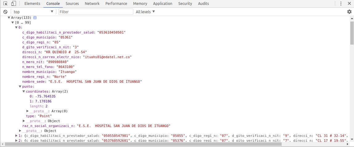 ¿Como usar la información de un JSON para marcar mapas usando la API de ...