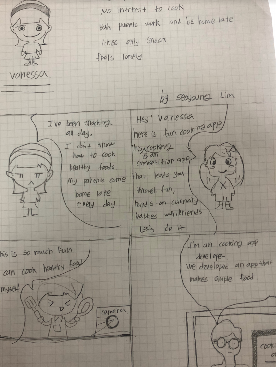 Week 2 : Storyboard and Personas. Developing Cooking Apps | by ...