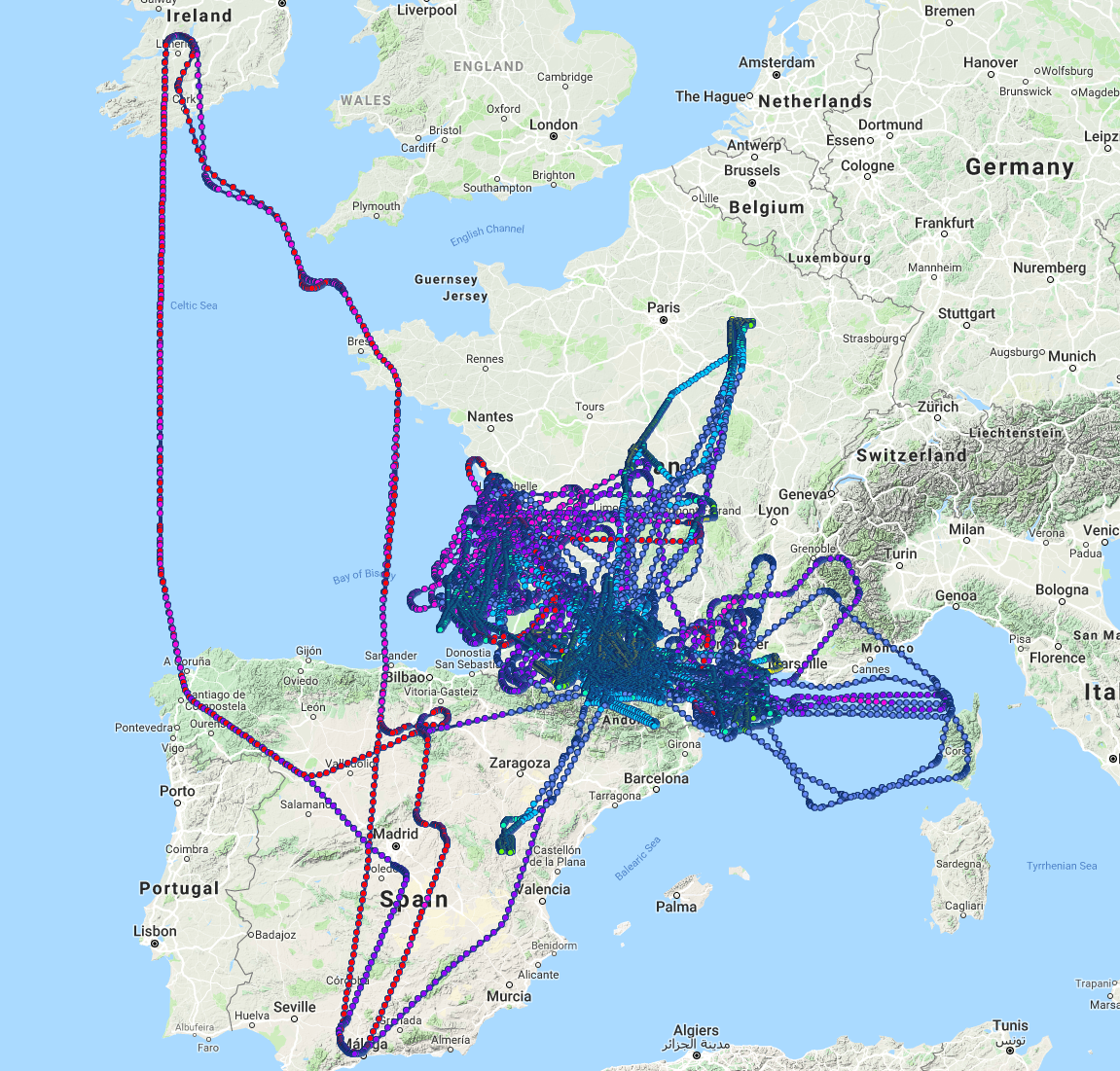 Mapping March 2019 Airbus Test Flights | by AIB Family Flights | AIB ...