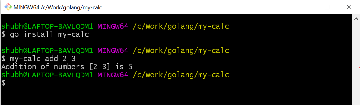How to create a CLI in golang with cobra | by Shubham Chadokar ...
