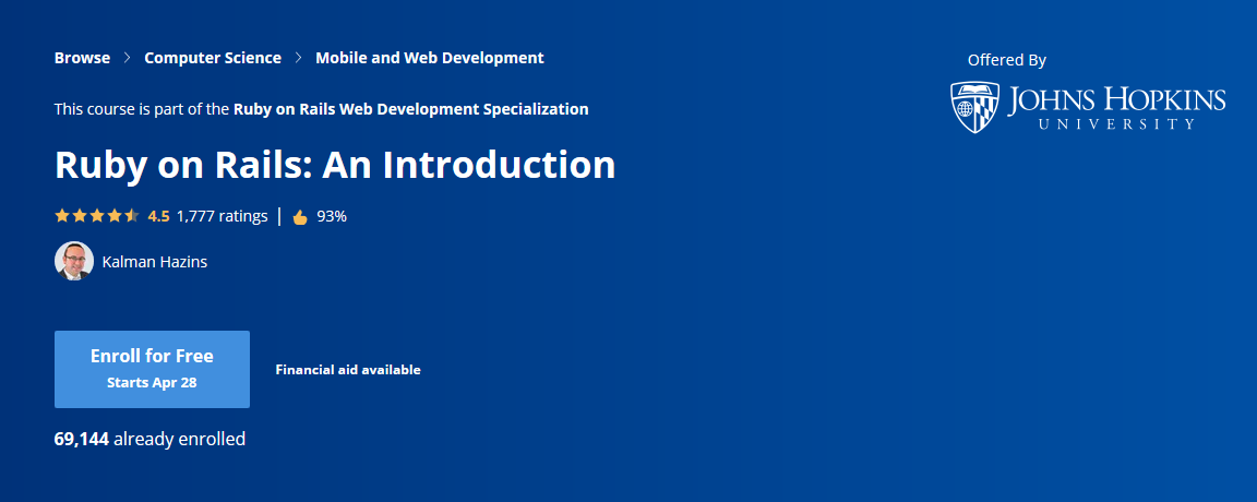 Top 5 Free Courses to learn Ruby and Rails in 2021 — Best of Lot | by javinpaul | Javarevisited ...