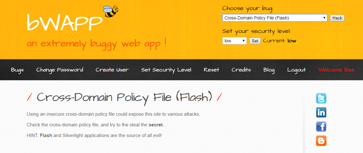 adobe flash permissive crossdomain xml policy vulnerability