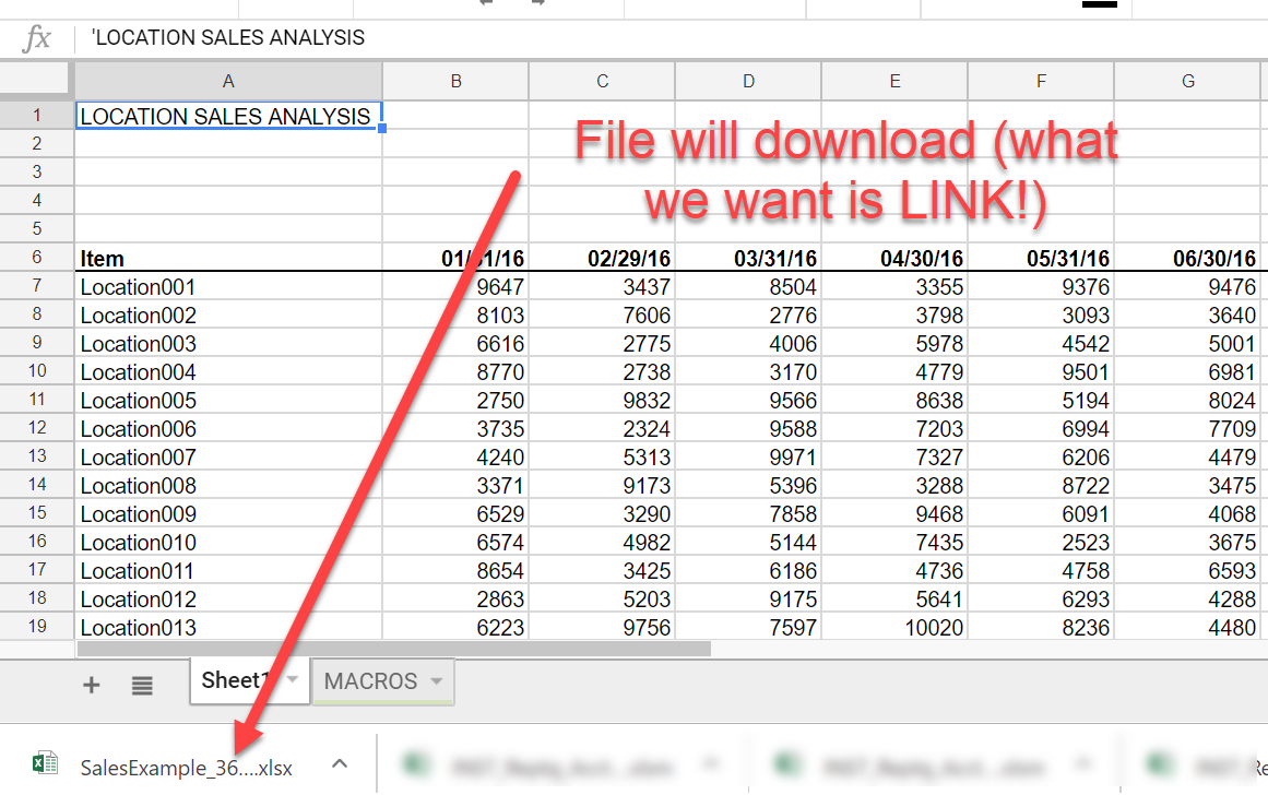 MS Excel — Connecting PowerQuery To An Excel File In The Cloud (Google Drive) — Part 2