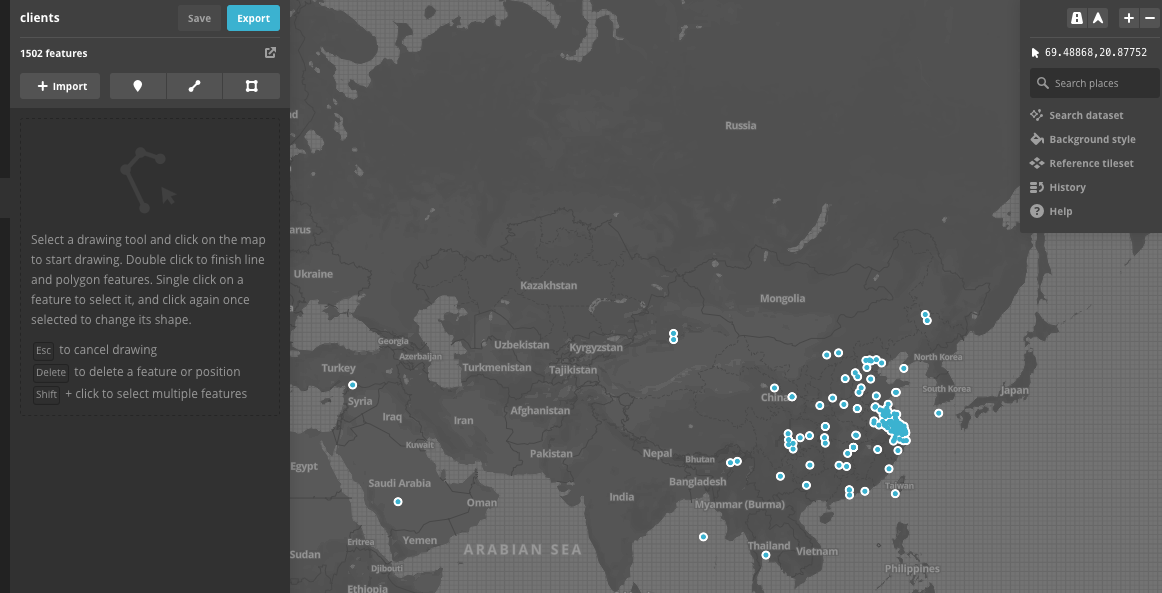 How to use Framer + Mapbox rapidly prototyping map cluster