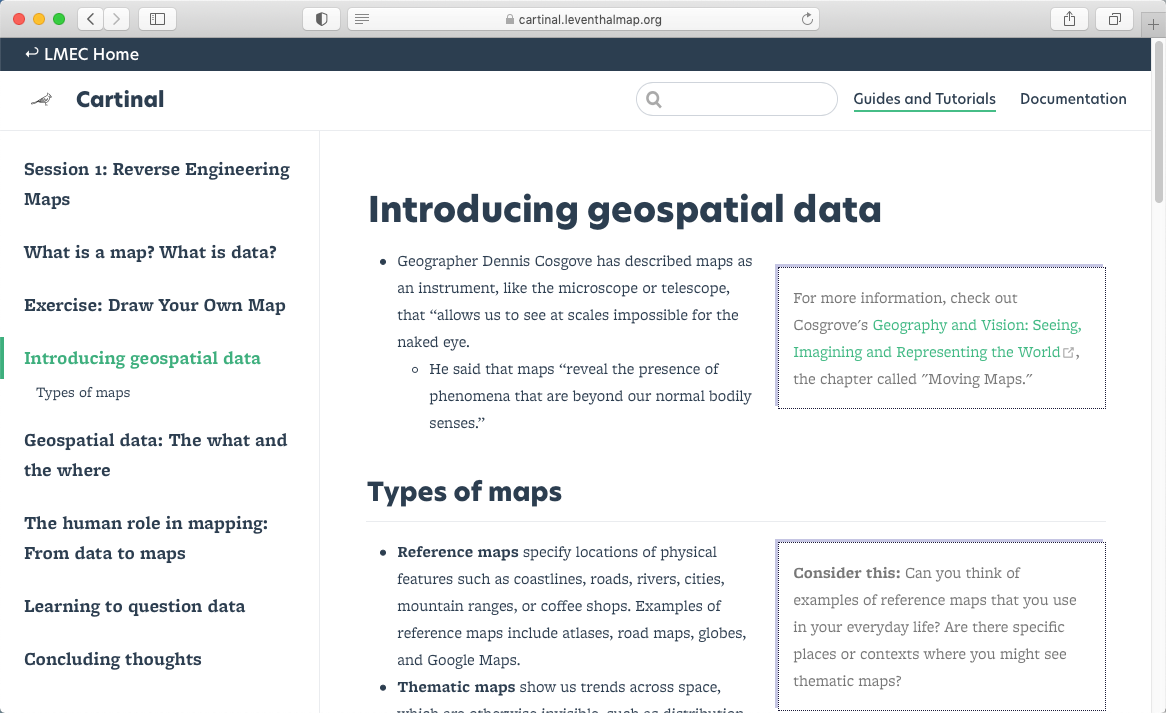 “Making Sense of Maps and Data” at the Leventhal Map and Education ...