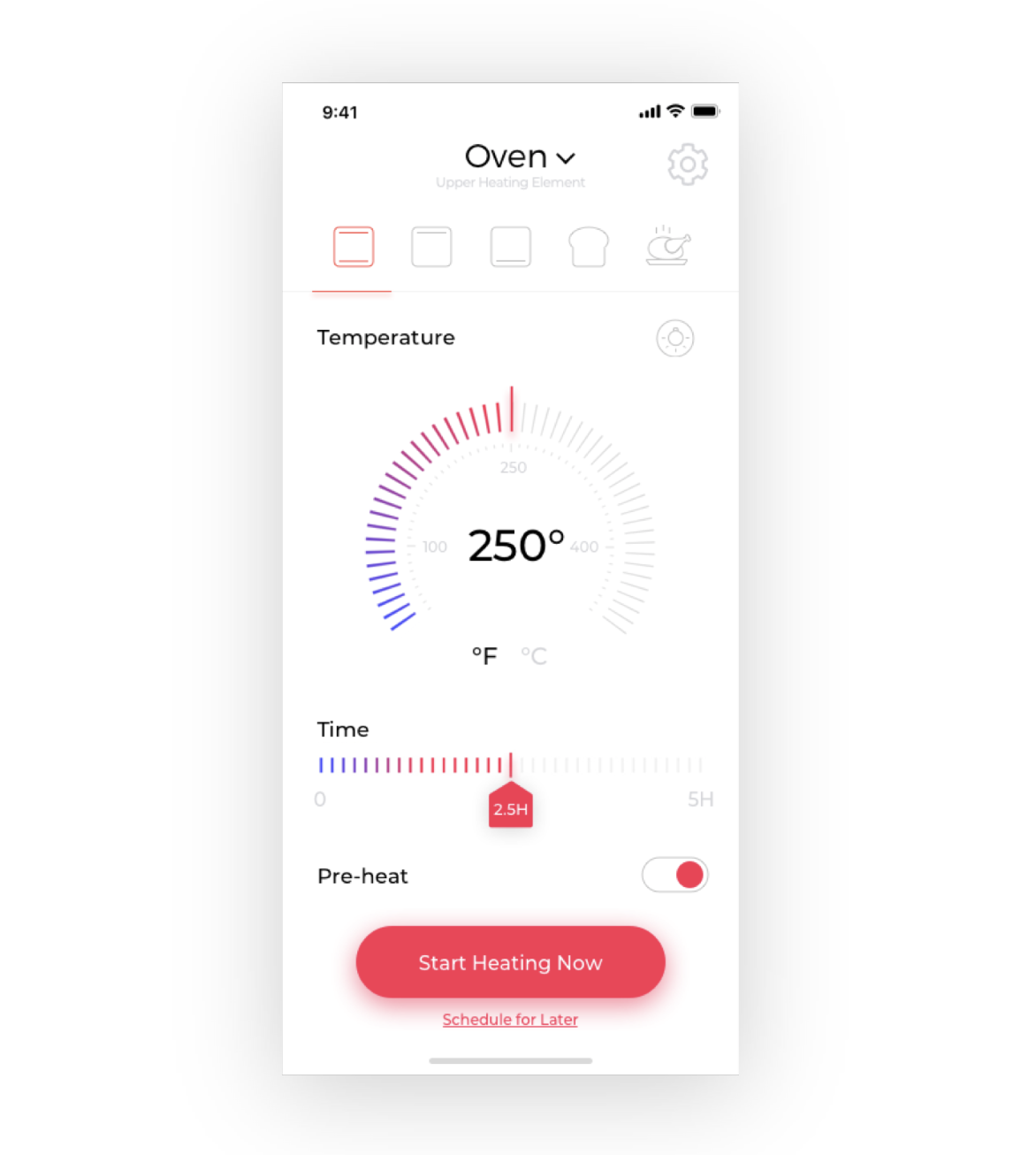 Toast — UI/UX case study for IoT Oven App | by Aman Lohia | Medium
