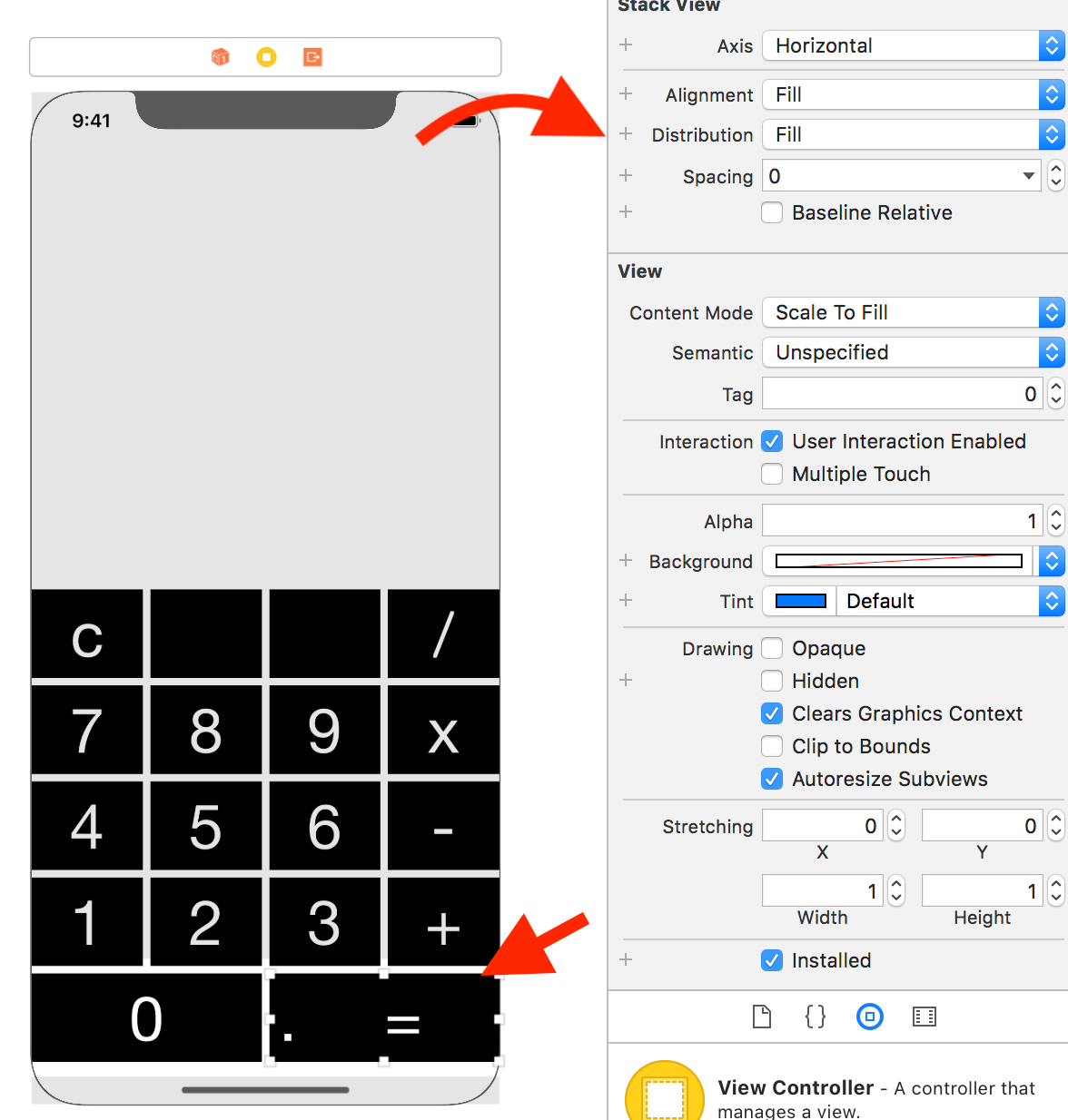 APP — 計算機. 這次作業練習了計算機，也嘗試練習Auto Layout、StackView | by 簡丞陽 | 彼得潘的 Swift iOS App 開發教室 | Medium