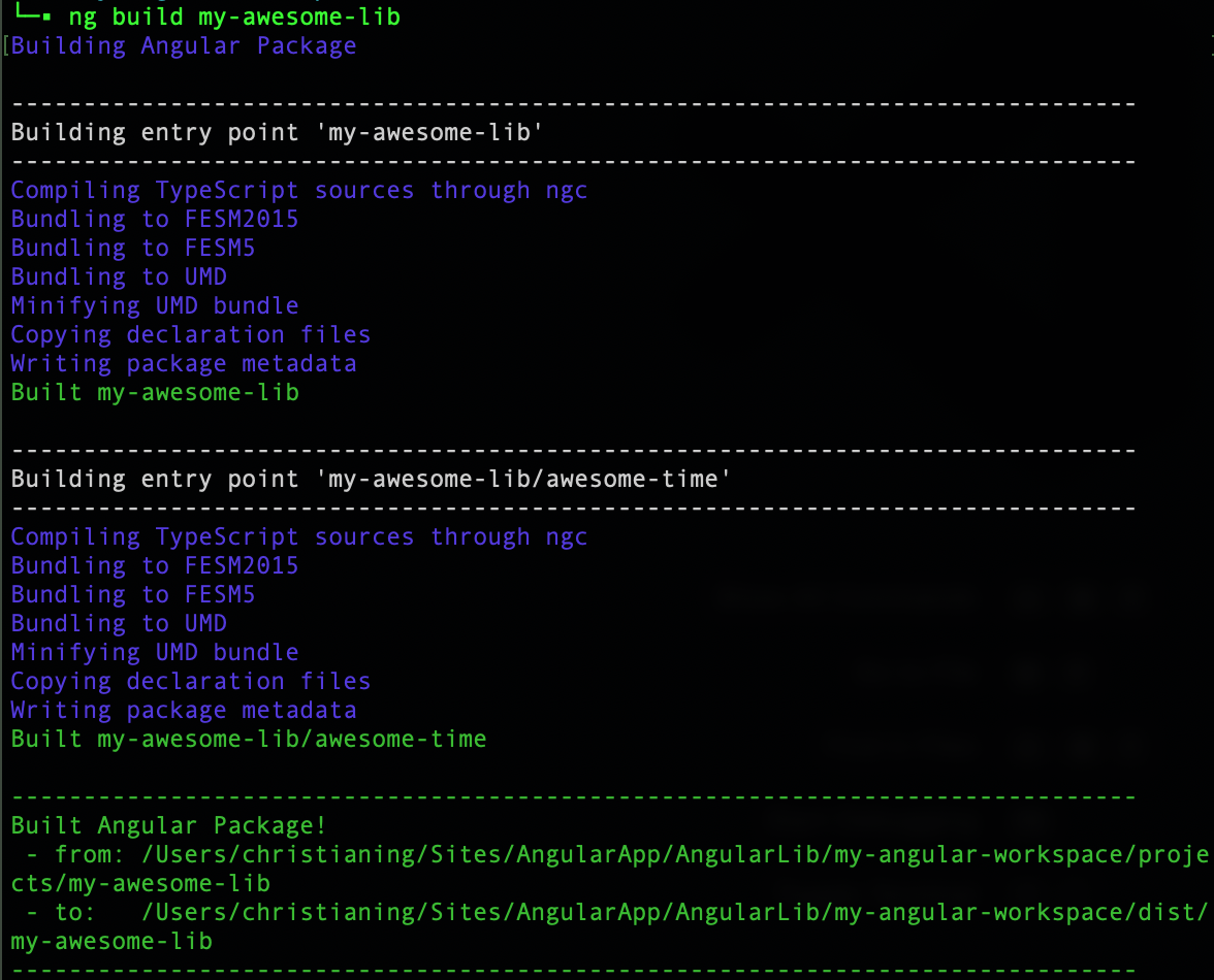 Creating Secondary Entry Points for your Angular Library | by Christian Ing Sunardi | Tunaiku ...