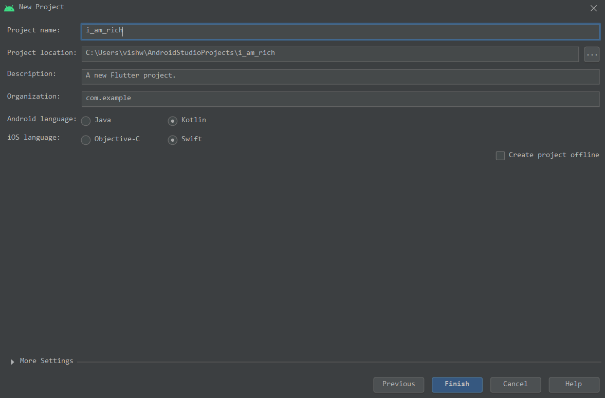 Building your first app in Flutter | by M Vishwas Kamath ...