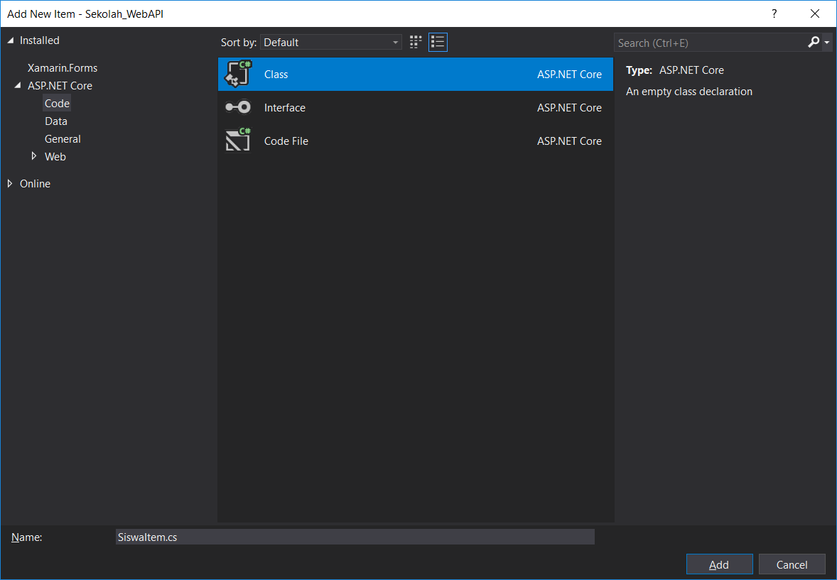 Membangun Web API menggunakan ASP.NET Core | by Akida Tawaka | Medium