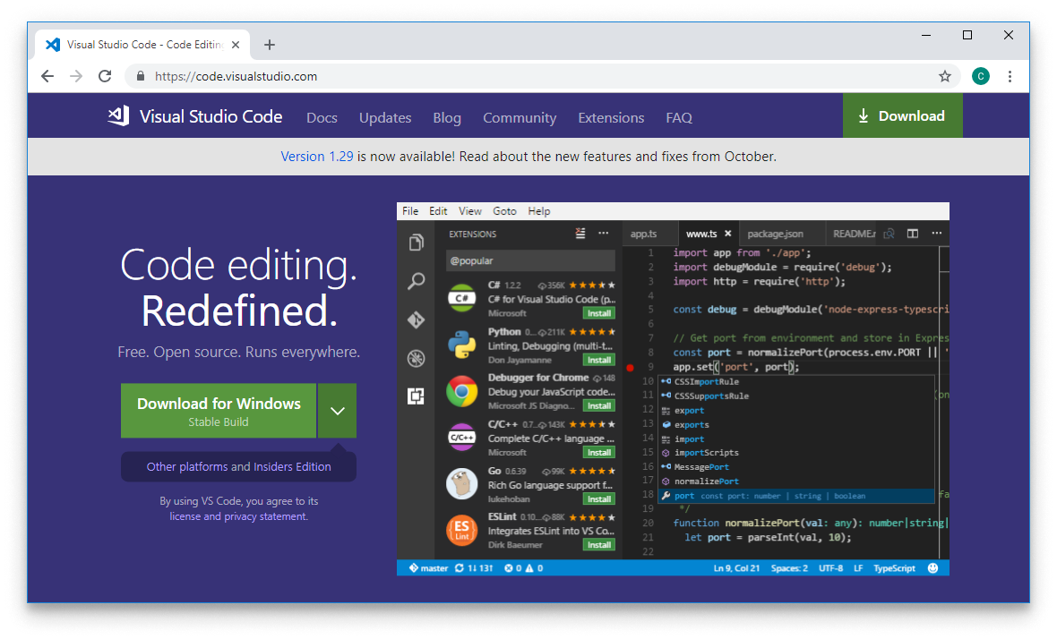Visual Studio Code Instalacin De Visual Studio Code En